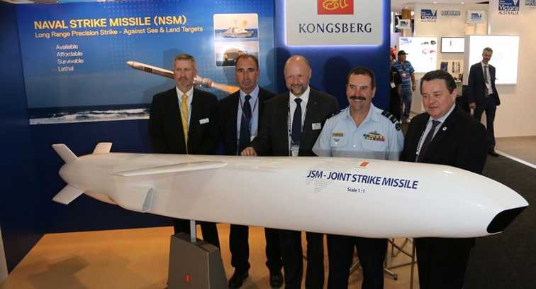 Norway and Australia to cooperate on Joint Strike Missile-development - Kongsberg Defence ...