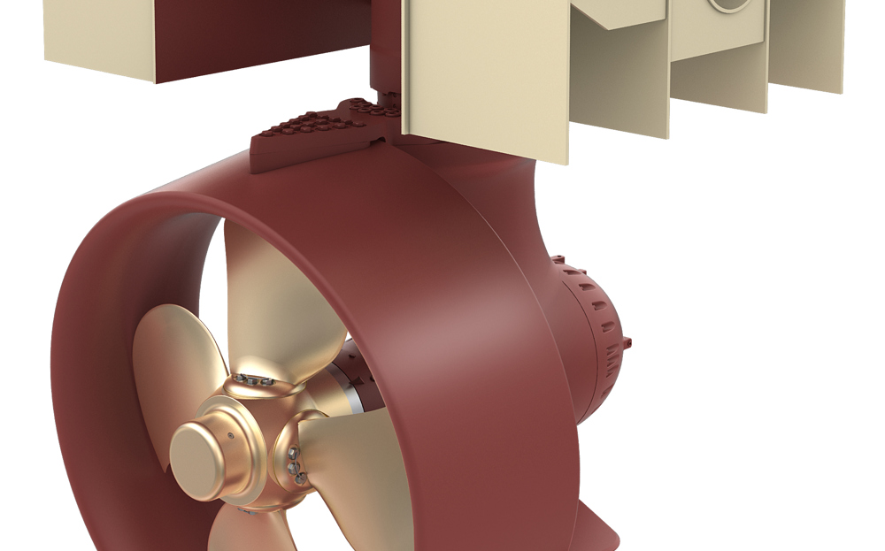 Swing-up TCNS / C azimuthing thruster - Kongsberg Maritime
