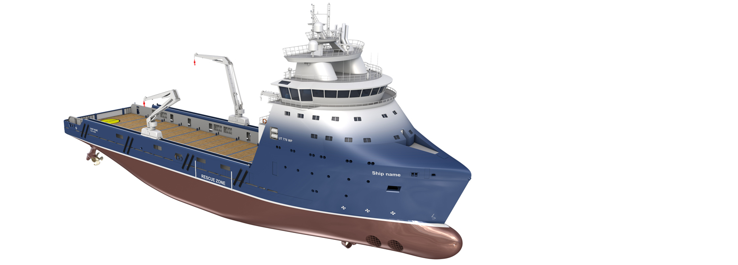 Platform supply vessel design - UT 776 WP PSV - Kongsberg Maritime