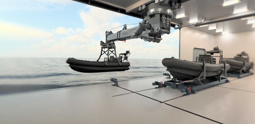The Mission Bay Handling System for navy adaptability - Kongsberg Maritime