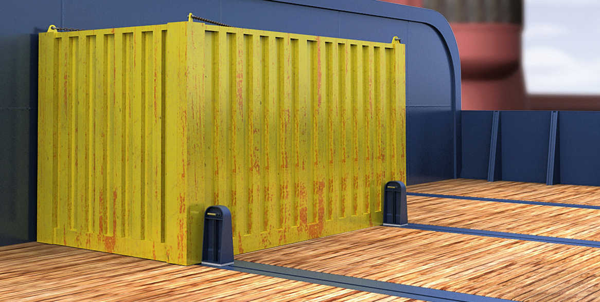 Automated cargo fastening system for PSV - Kongsberg Maritime