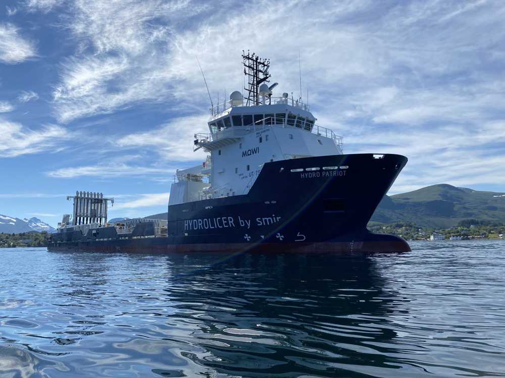 Conversion of PSV, UT 755, to salmon lice delousing - Kongsberg Maritime