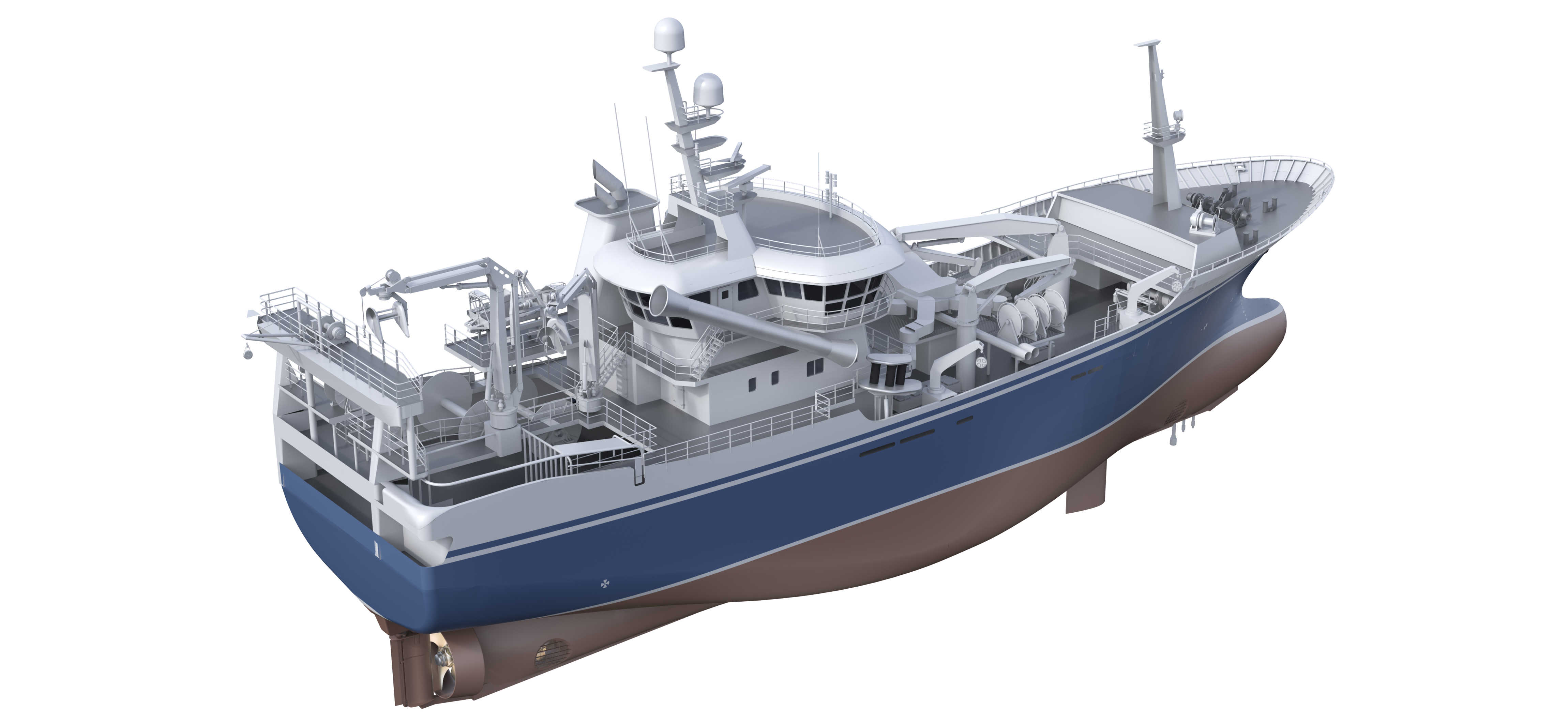 Fishing vessel ship designs - Kongsberg Maritime