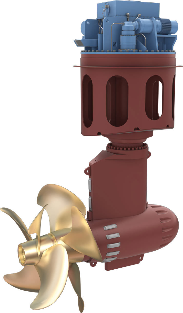 Contaz azimuthing thruster - Kongsberg Maritime Contaz azimuthing thruster - Kongsberg Maritime