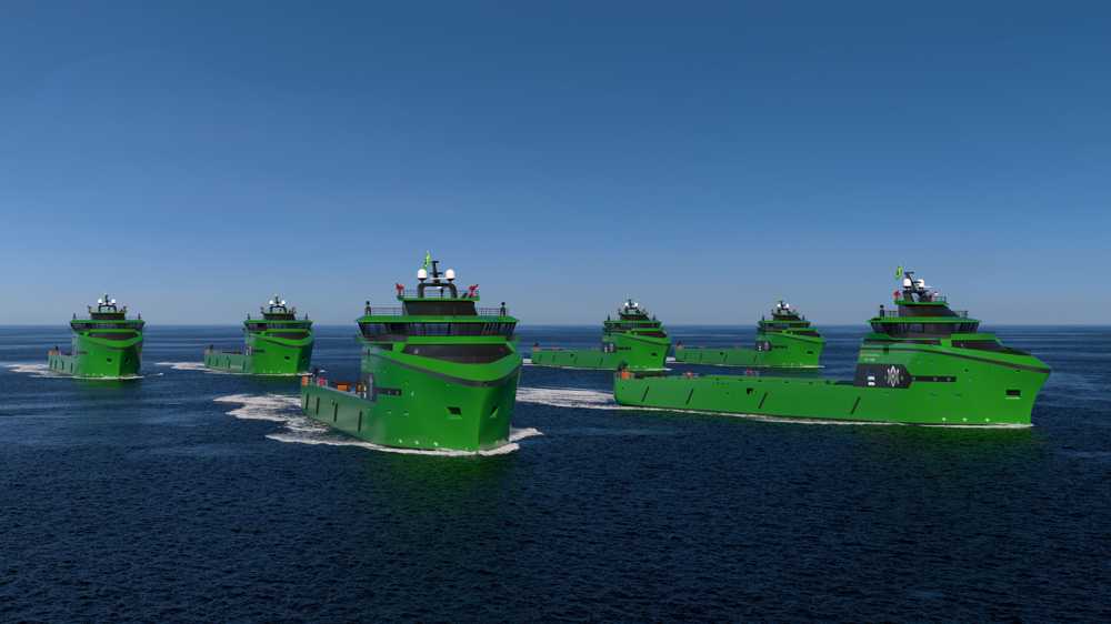 Selected to deliver advanced ship design and technology for six hybrid PSVs for CMM in Brazil ...