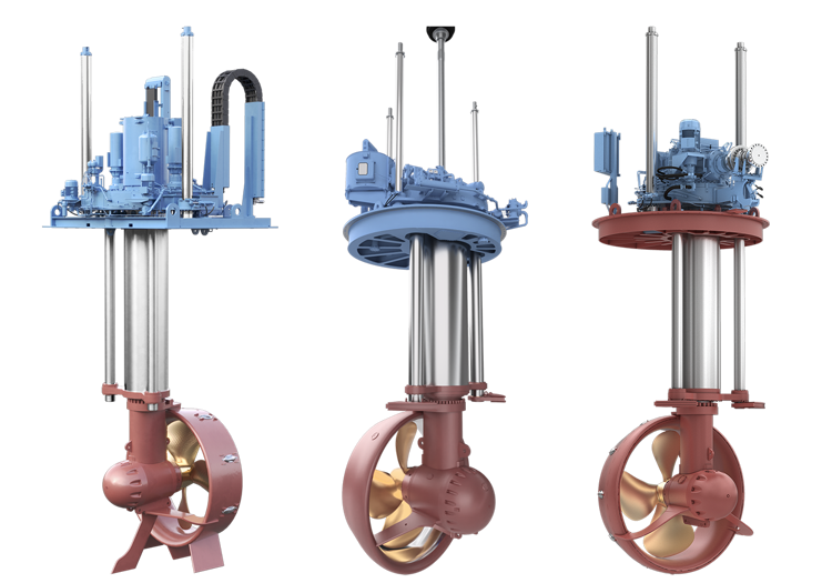 Retractable azimuthing thruster - Kongsberg Maritime Retractable azimuthing thruster - Kongsberg Maritime