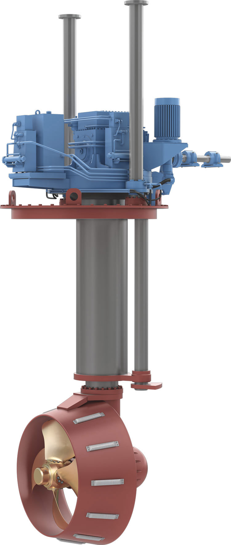 Retractable azimuthing thruster - Kongsberg Maritime Retractable azimuthing thruster - Kongsberg Maritime
