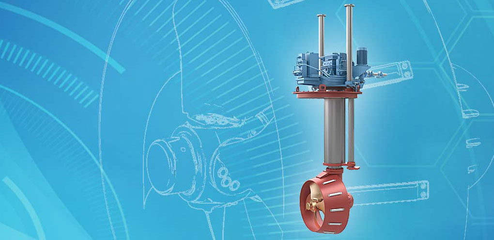Retractable azimuthing thruster - Kongsberg Maritime
