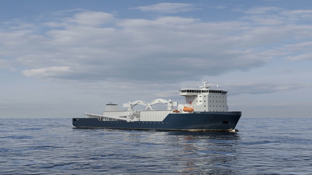 Stone dumper vessel | Advanced engineering and support - Kongsberg Maritime