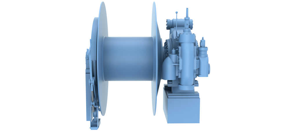 Tugger winches for anchor handling vessel - Kongsberg Maritime