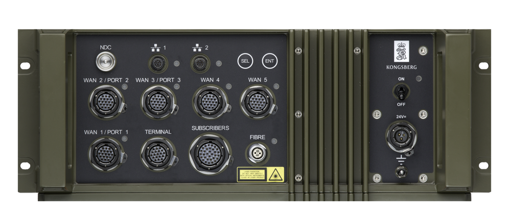Tactical router & media gateway - Kongsberg Defence & Aerospace