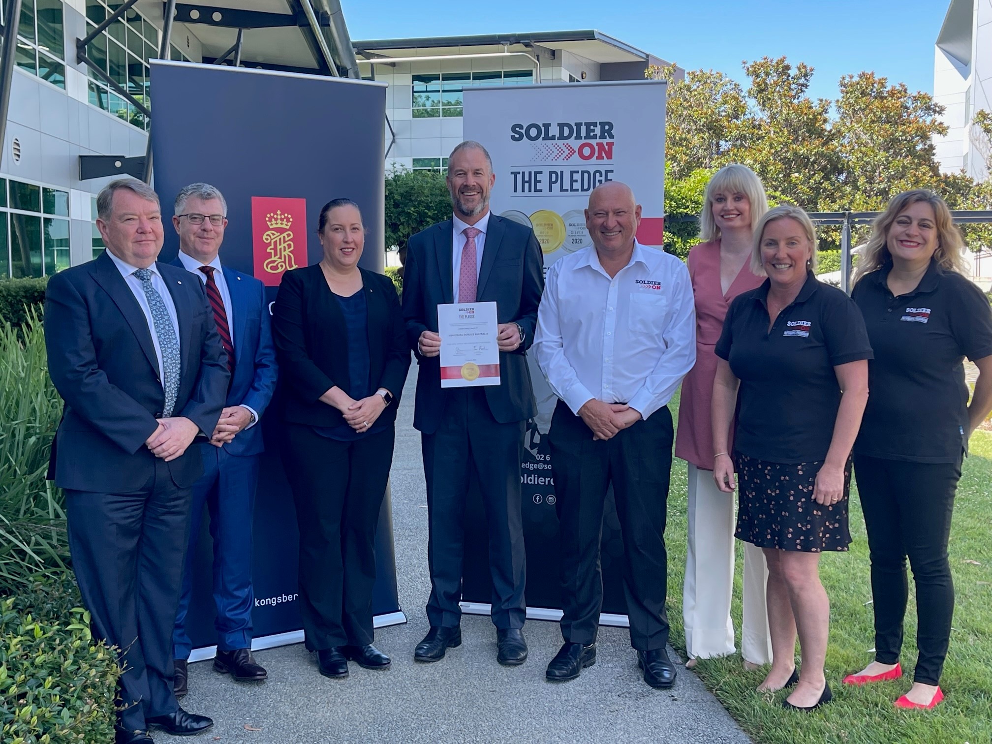 KONGSBERG DEFENCE AUSTRALIA CONTINUES ITS COMMITMENT TO VETERANS AND ... KONGSBERG DEFENCE AUSTRALIA CONTINUES ITS COMMITMENT TO VETERANS AND ...