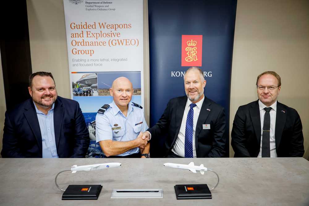 KONGSBERG signs contract to build missile factory in Australia ...