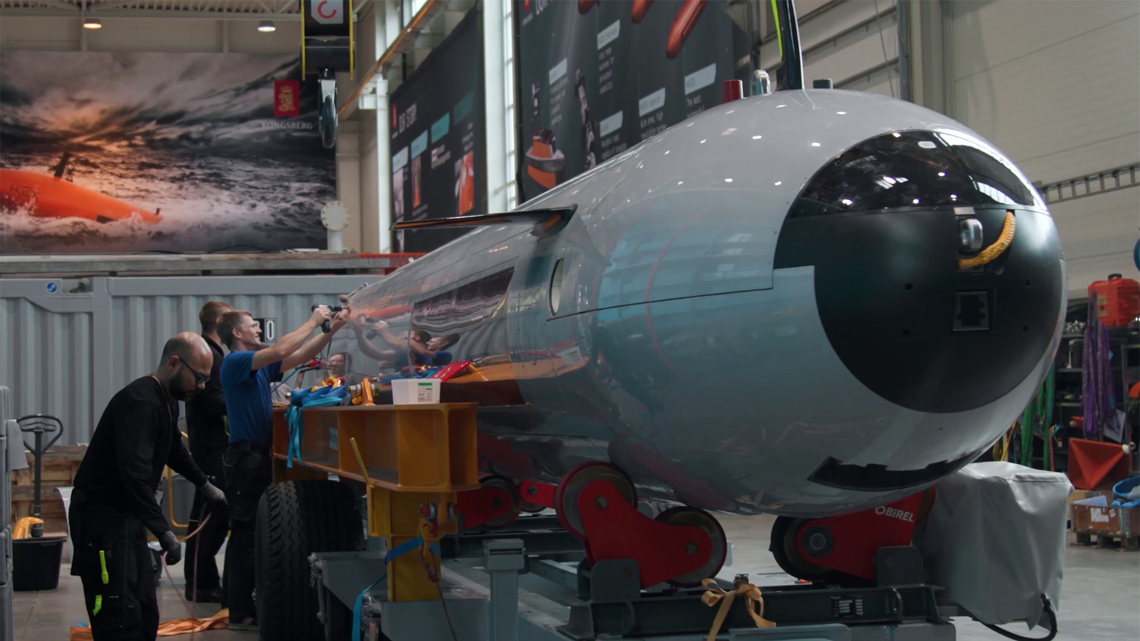 Autonomous Underwater Vehicle, HUGIN Endurance - Kongsberg Discovery Autonomous Underwater Vehicle, HUGIN Endurance - Kongsberg Discovery